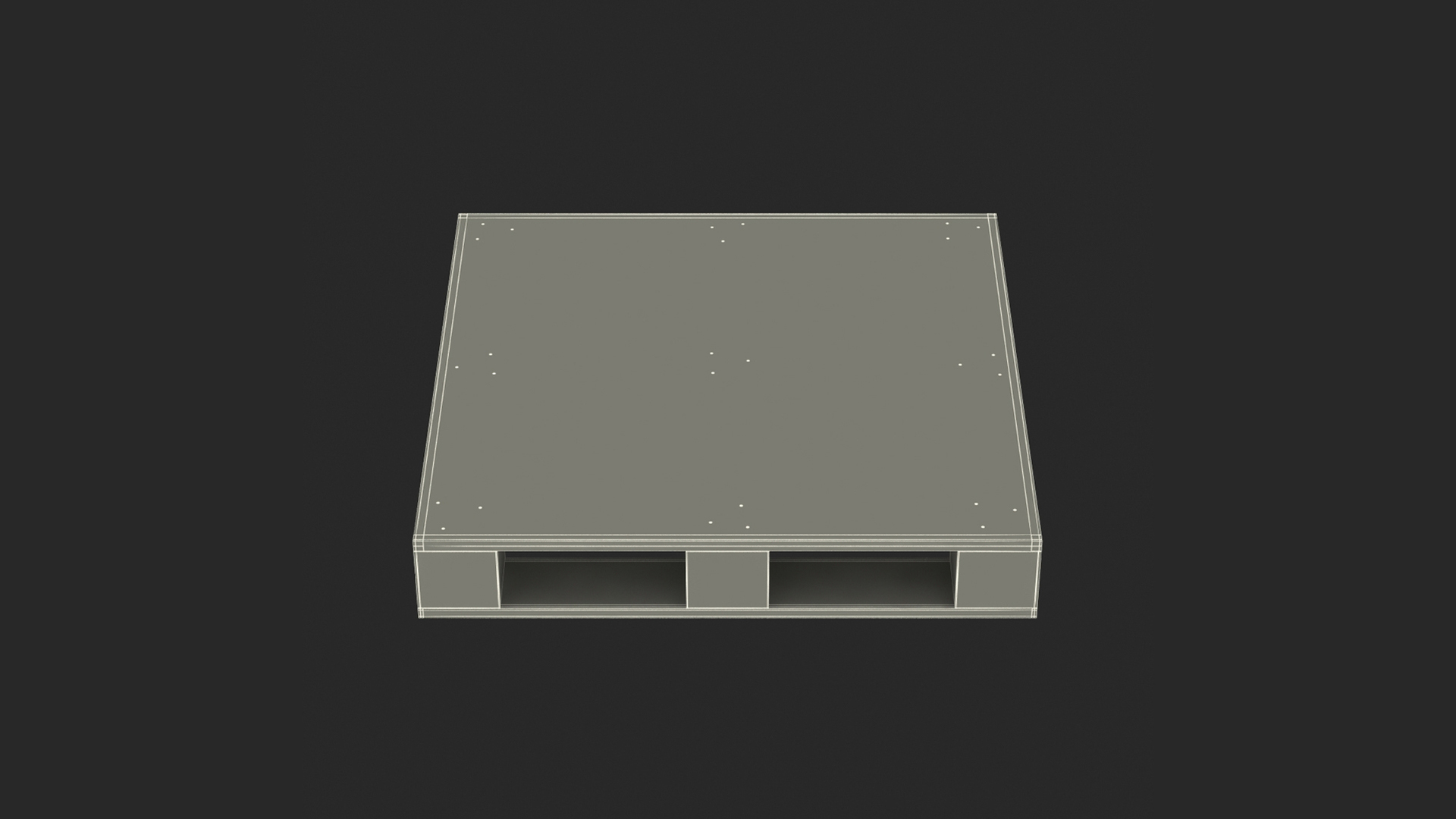 3D Solid Deck Wooden Pallet - TurboSquid 2317639