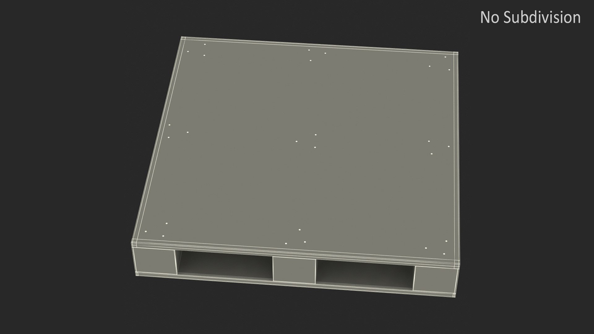 3D Solid Deck Wooden Pallet - TurboSquid 2317639