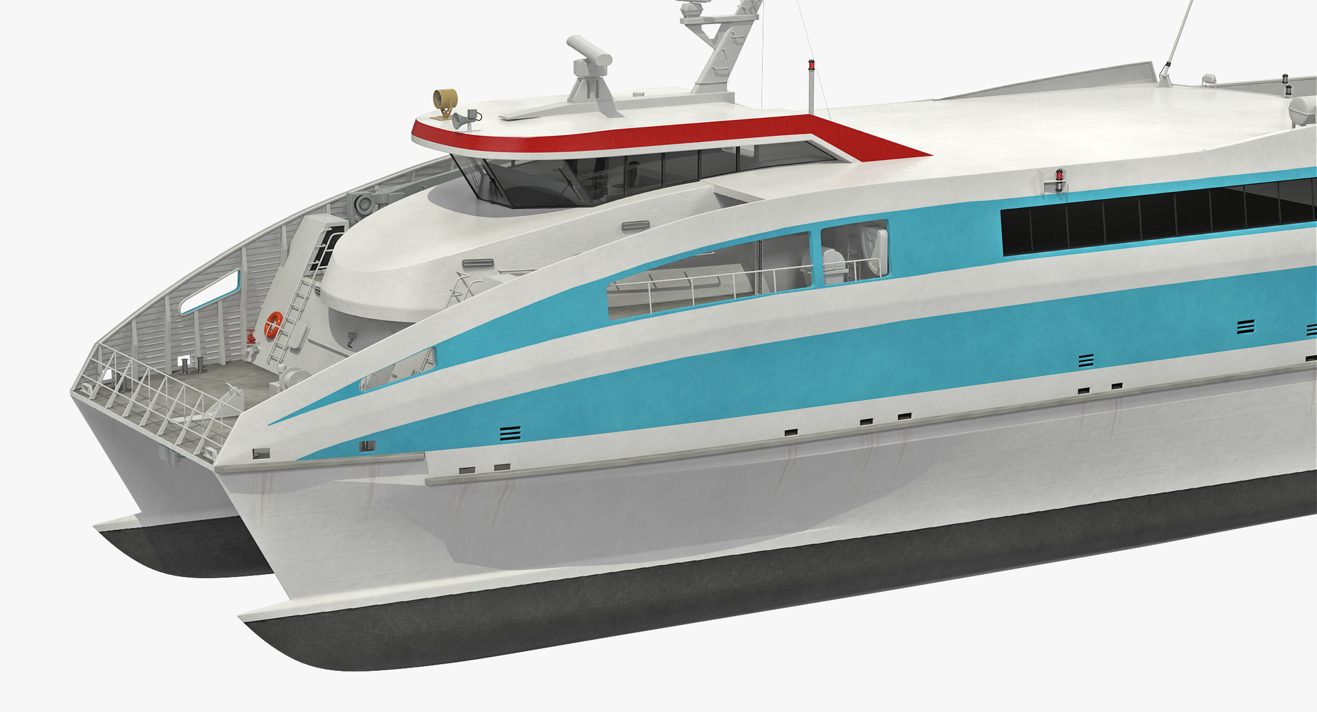 Ferry catamaran 3D model - TurboSquid 1397831