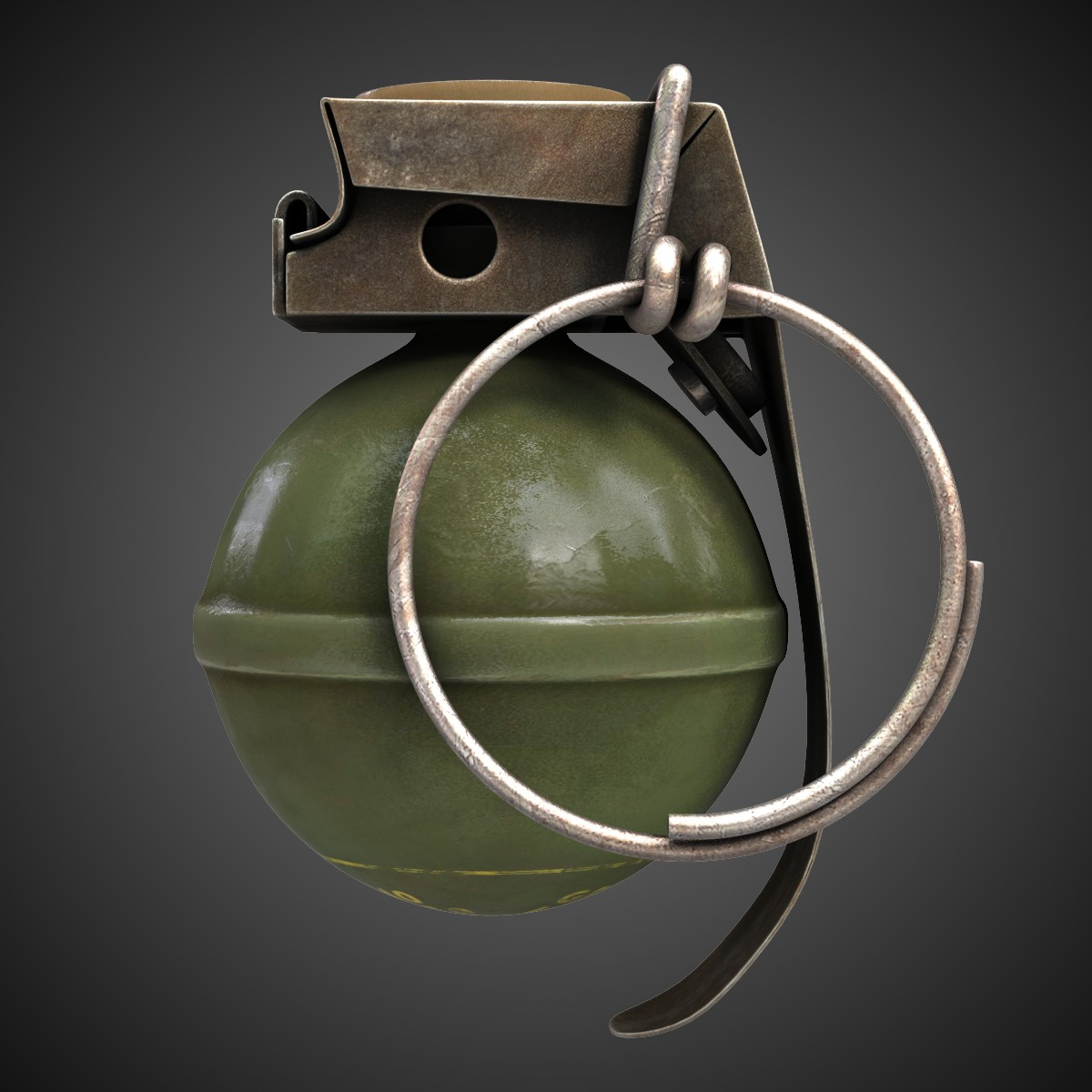 v40 grenade 2 3d max