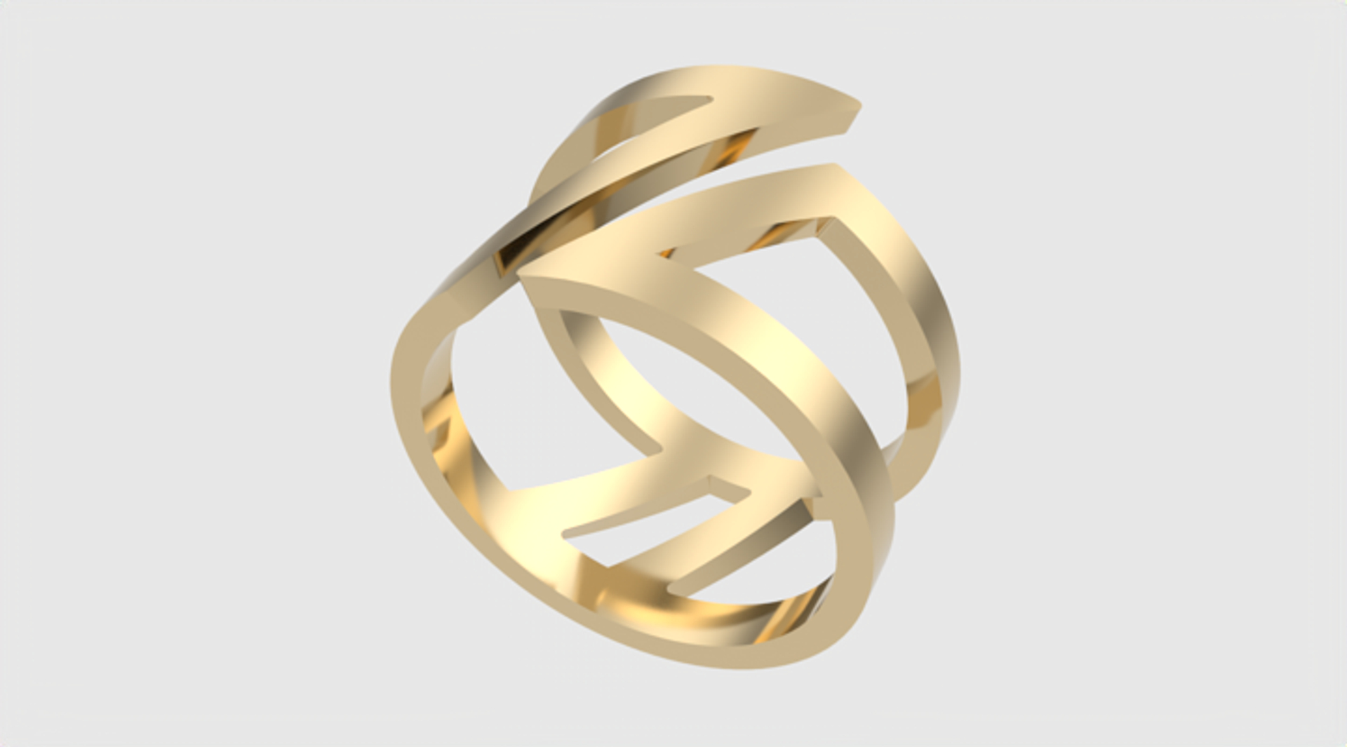 Minimalist Open Layered Fashion Ring JDBCo 3D Model - TurboSquid 2342831