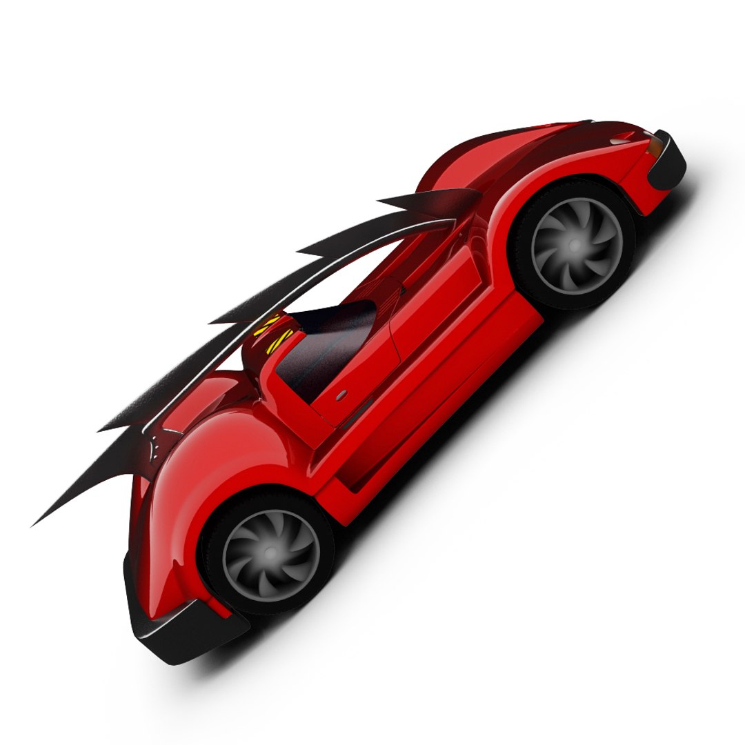 3d Model Of Carmageddon Red Eagle