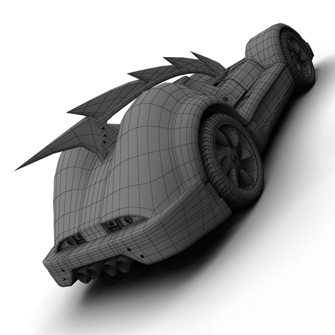 3d Model Of Carmageddon Red Eagle