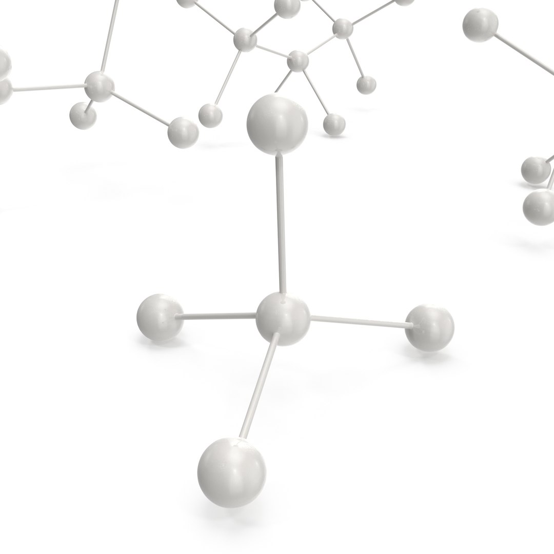 Chemical Molecular Models Porcelain 3D Model - TurboSquid 2259117