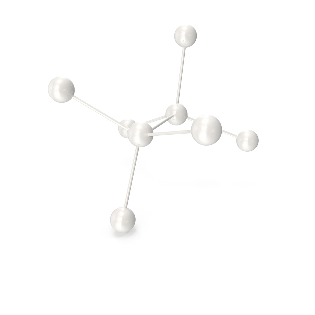 modelo 3d Porcelana de modelos moleculares químicos. - TurboSquid 2259117