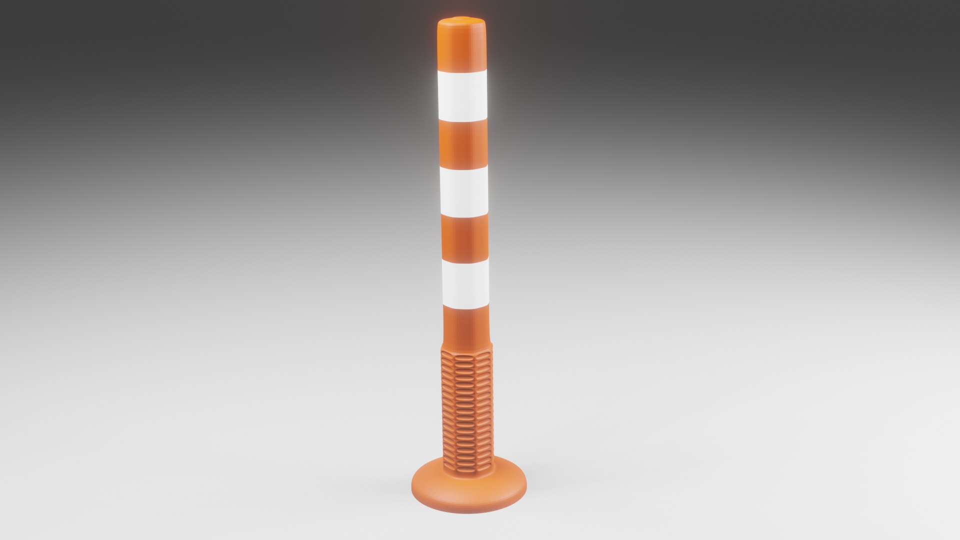 Plastic Bollards Model - TurboSquid 1729471