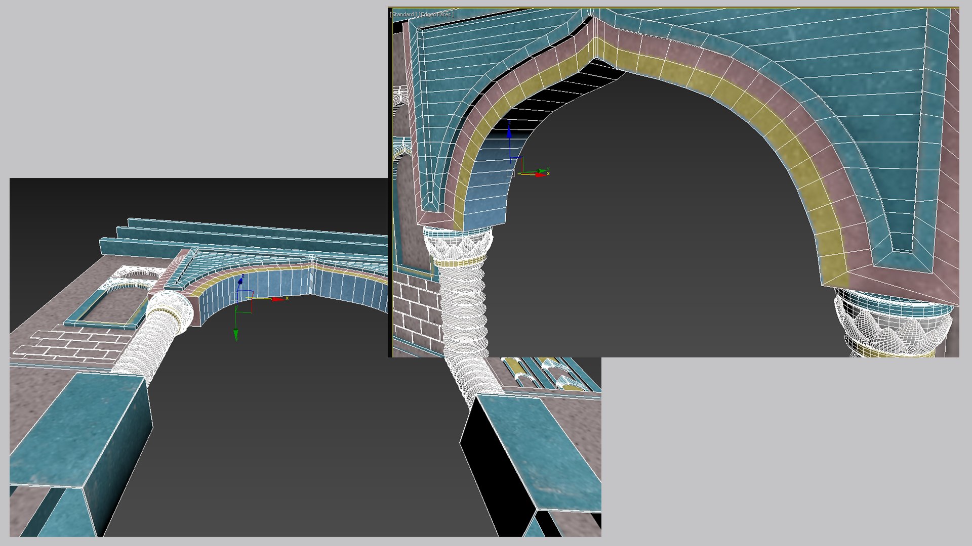 3D Eastern Arch Architecture Turkey Arab Countries - TurboSquid 1864343