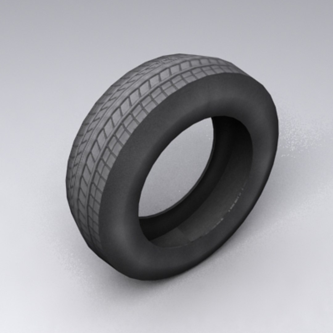 Car Tire 3d Model