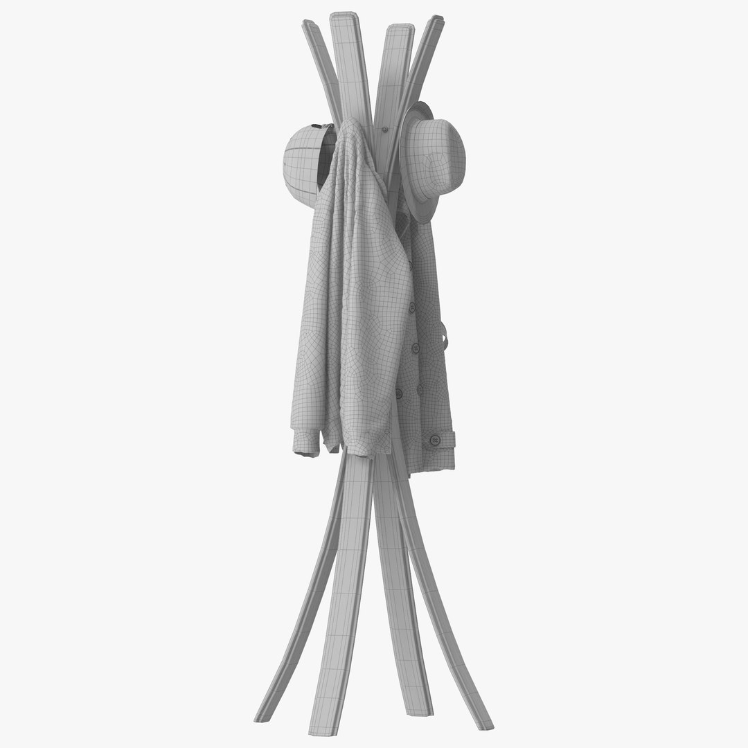 STICK Clothes Hanger 3D - TurboSquid 1779315
