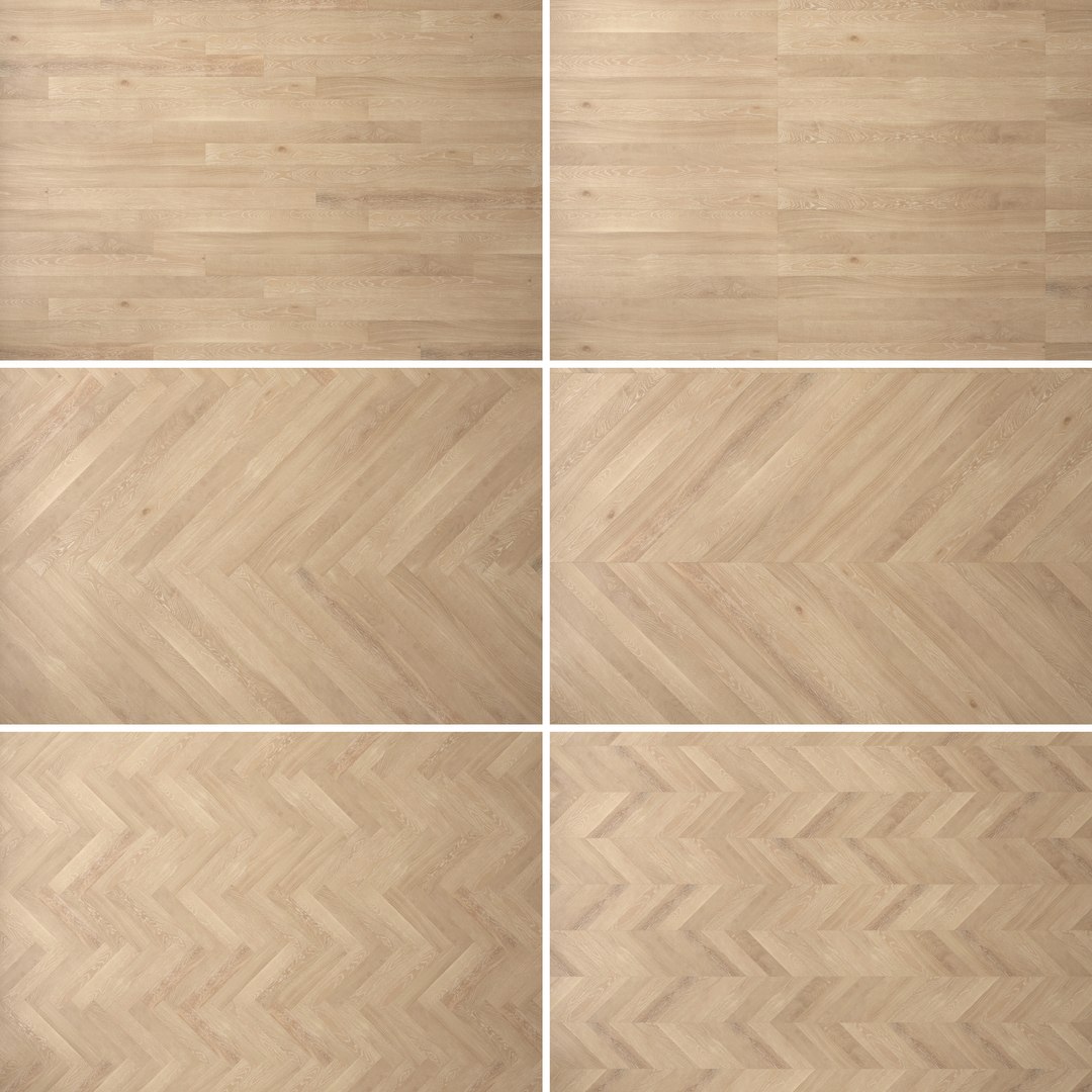 3D Model Wood Floor Set 34 - TurboSquid 2267158