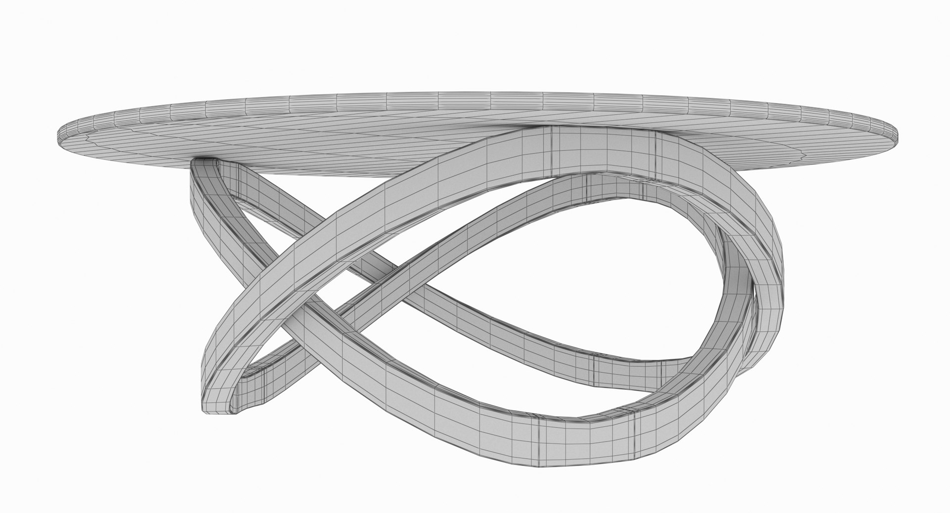 Minimalist Infinite Line Table 3D Model - TurboSquid 1512874