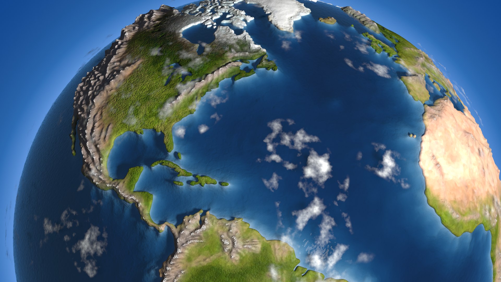 Stylized Earth 3D Model - TurboSquid 2001704