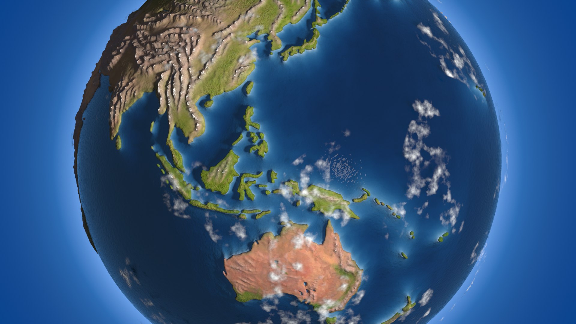 Stylized Earth 3D Model - TurboSquid 2001704