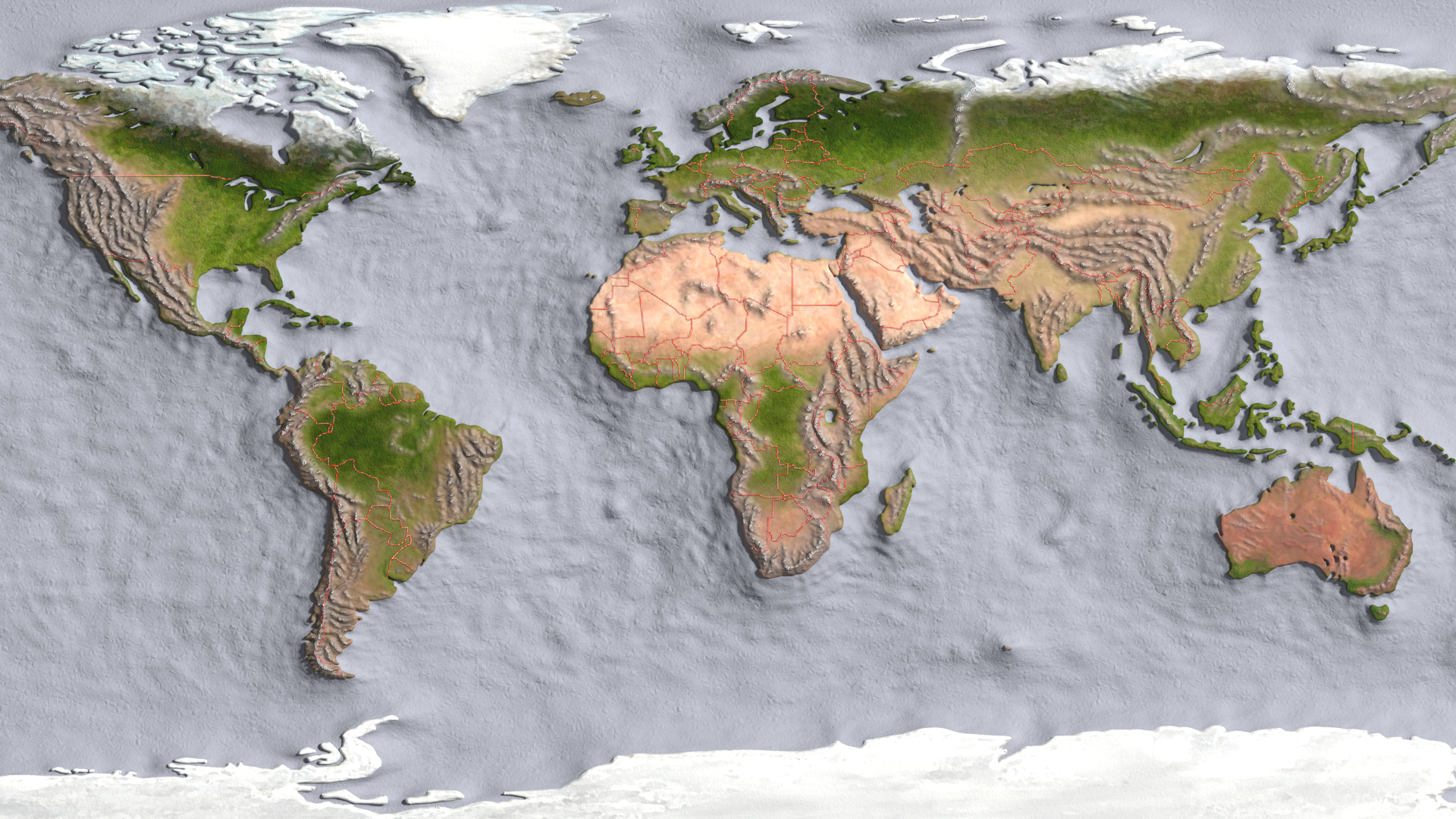 Stylized Earth 3D Model - TurboSquid 2001704