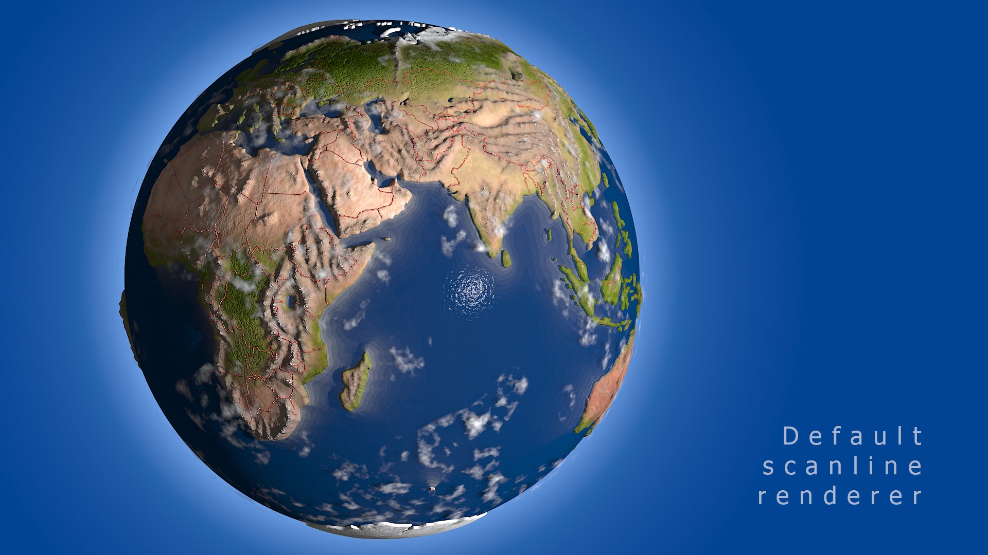 Stylized Earth 3D Model - TurboSquid 2001704