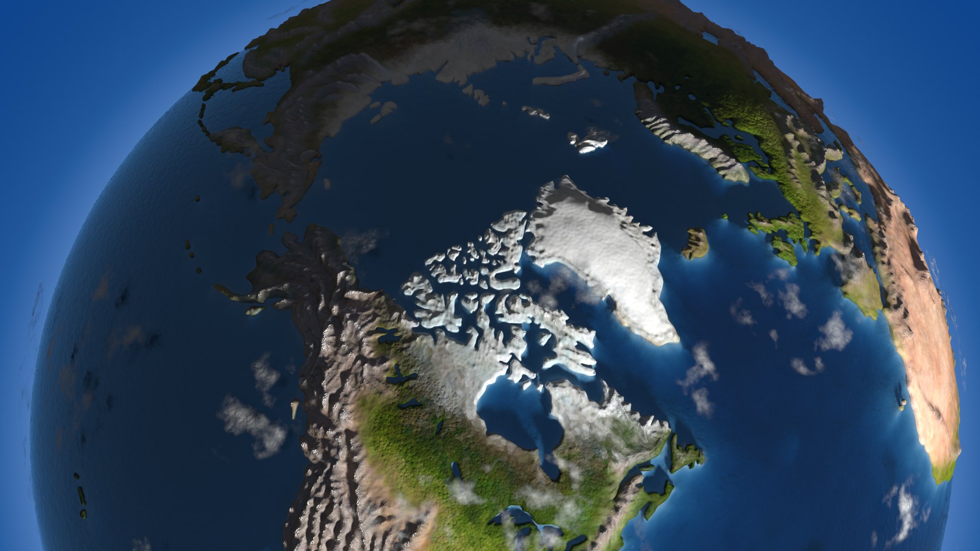 Stylized Earth 3D Model - TurboSquid 2001704