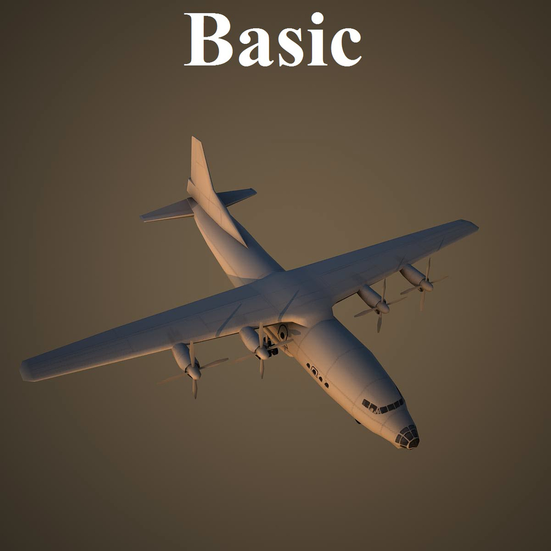 Antonov Basic 3d Model