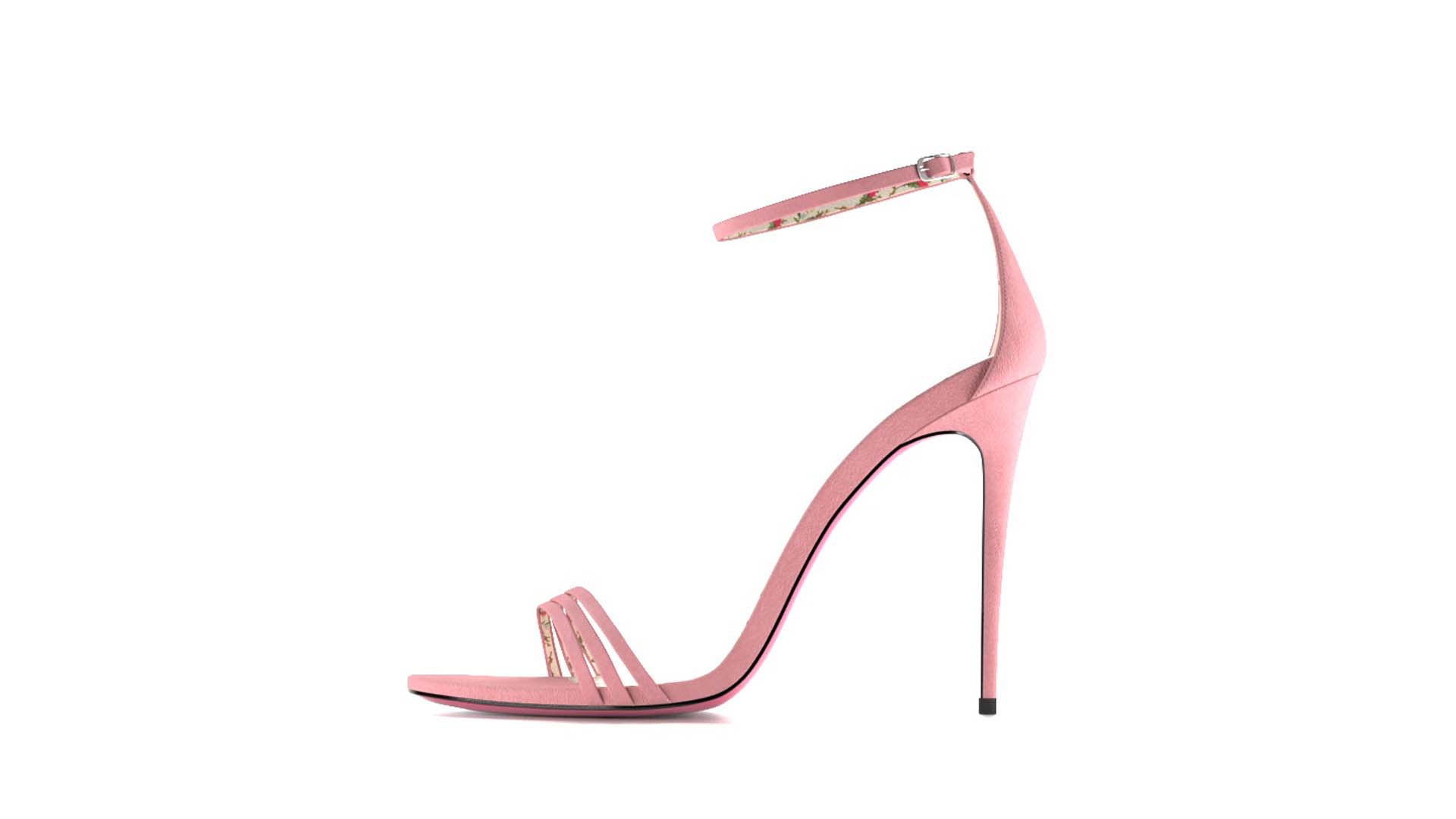 3D Model Gucci Sandals Model - TurboSquid 1743321