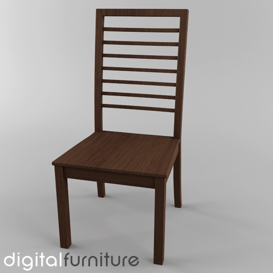 Dining Chair 3d 3ds