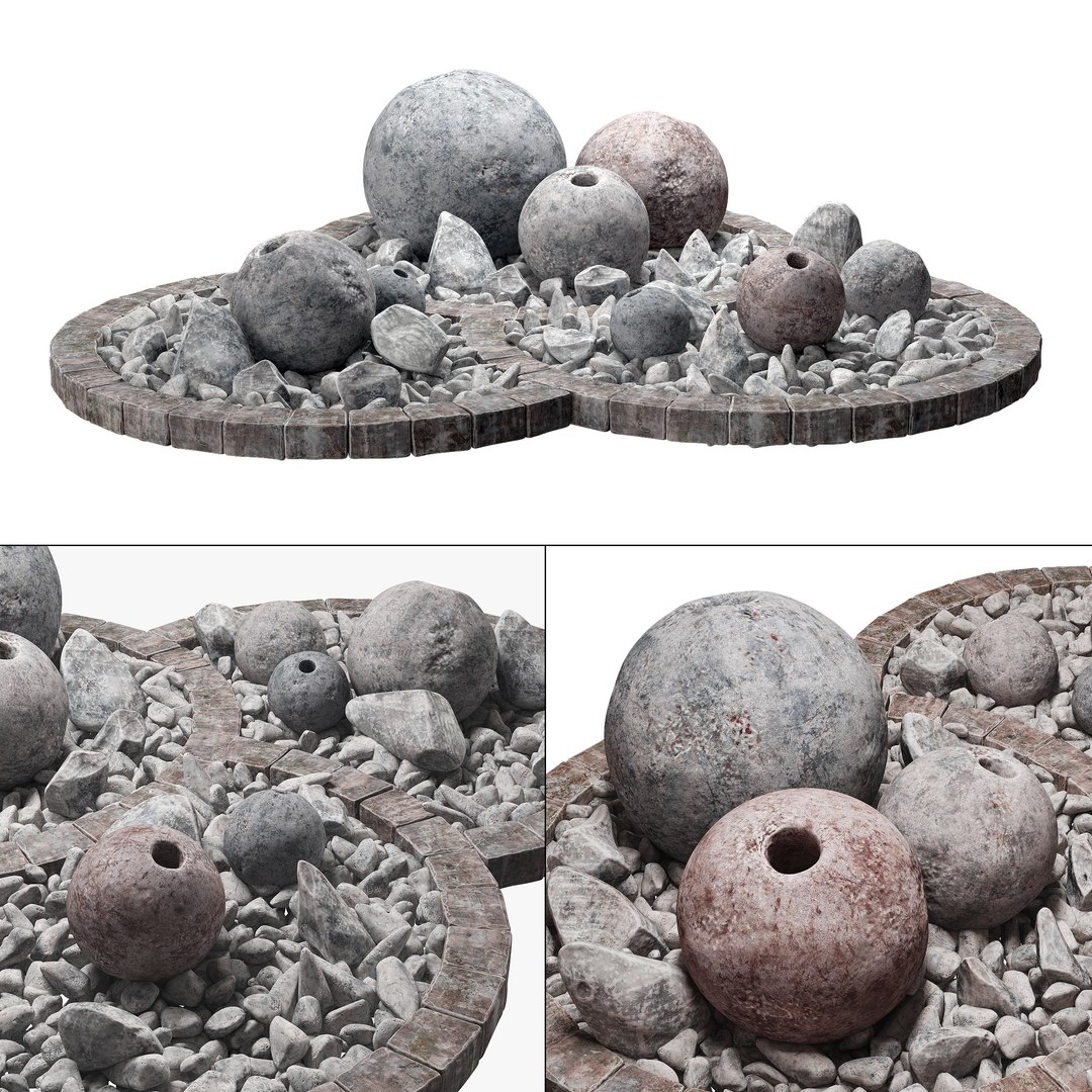 Stone Sphere 3D Model - TurboSquid 1477458