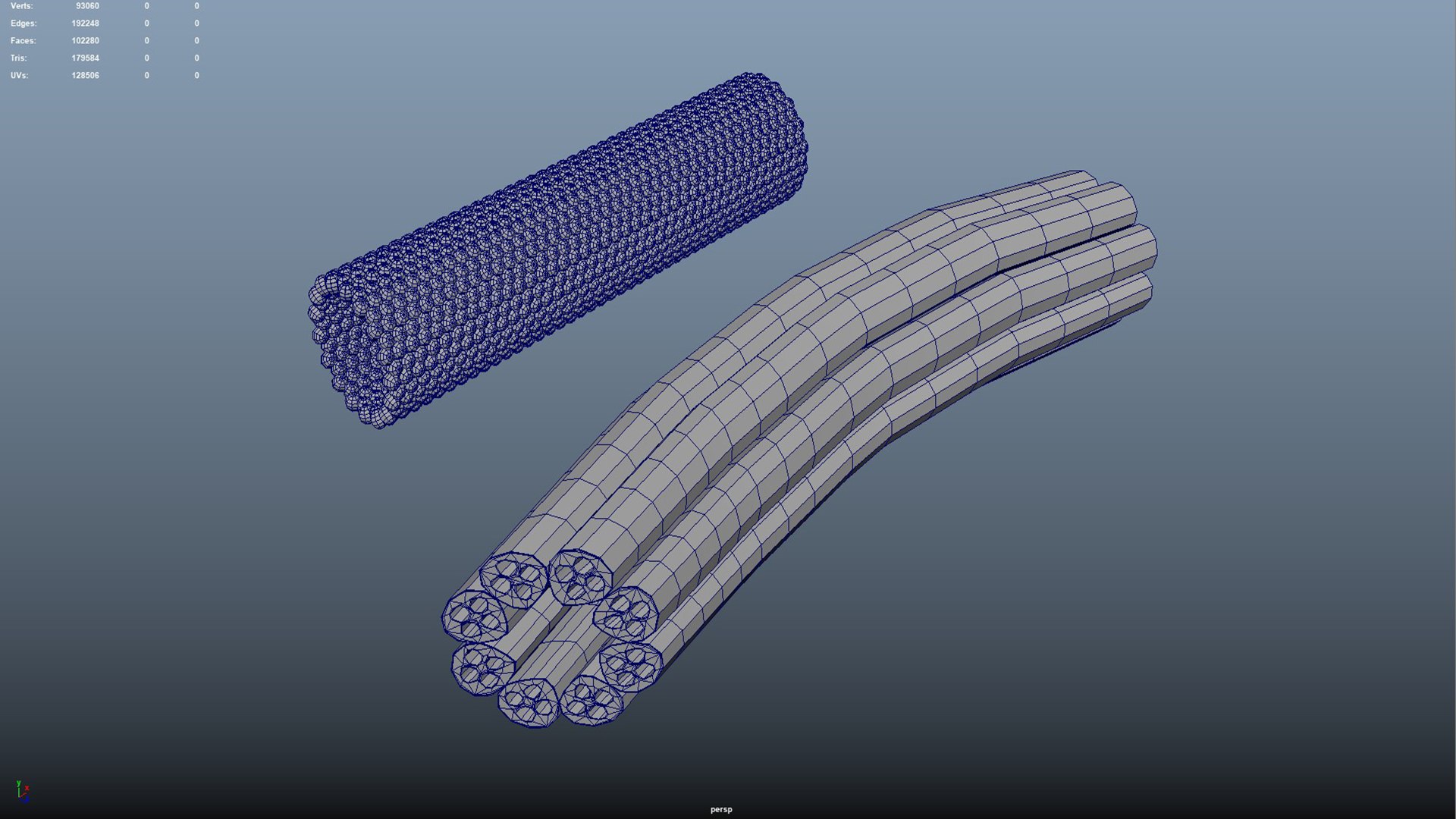 3D Model Microtubules Microfilaments And Intermediate Filaments ...