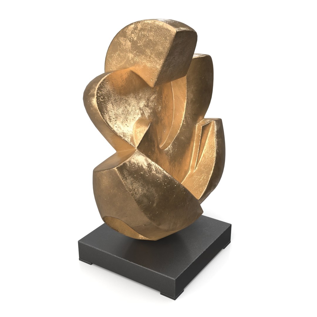 Gardeco Unconditional Love Bronze Sculpture PBR Model - TurboSquid 2236698