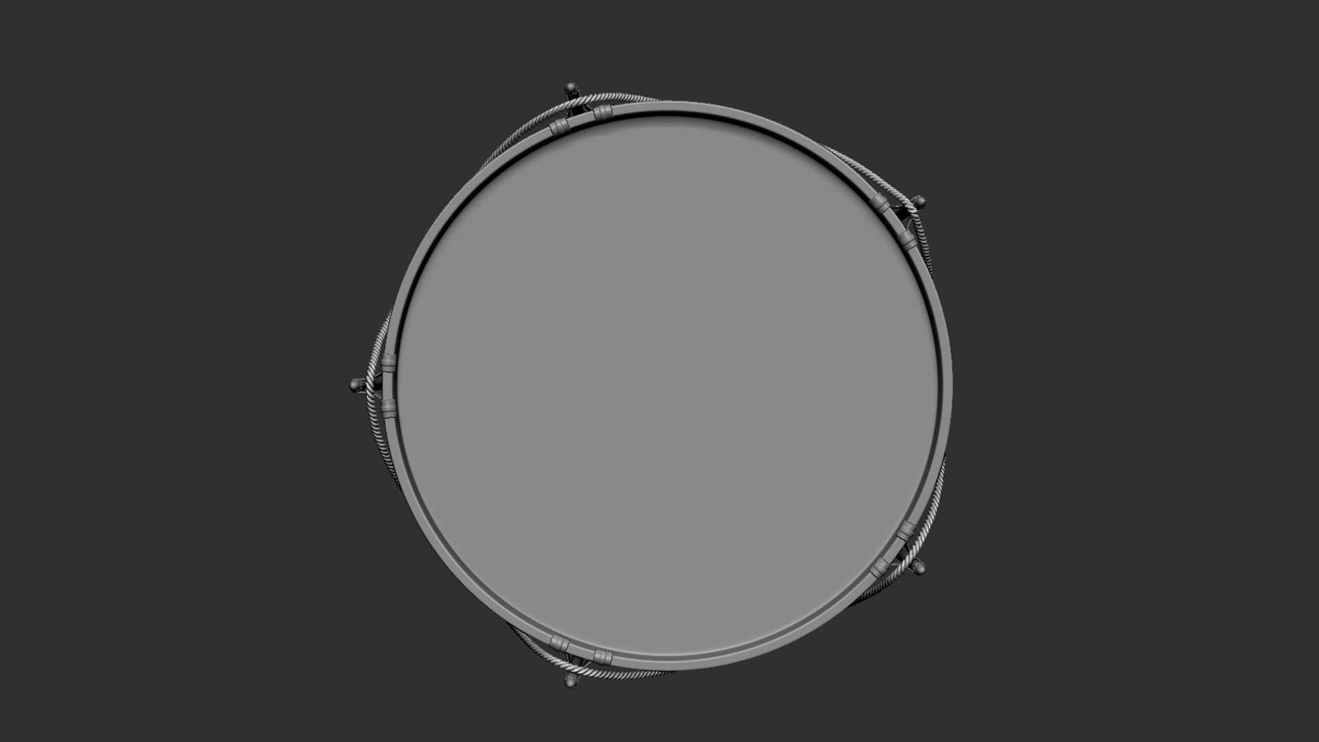 Single Drum 3D model - TurboSquid 2118431