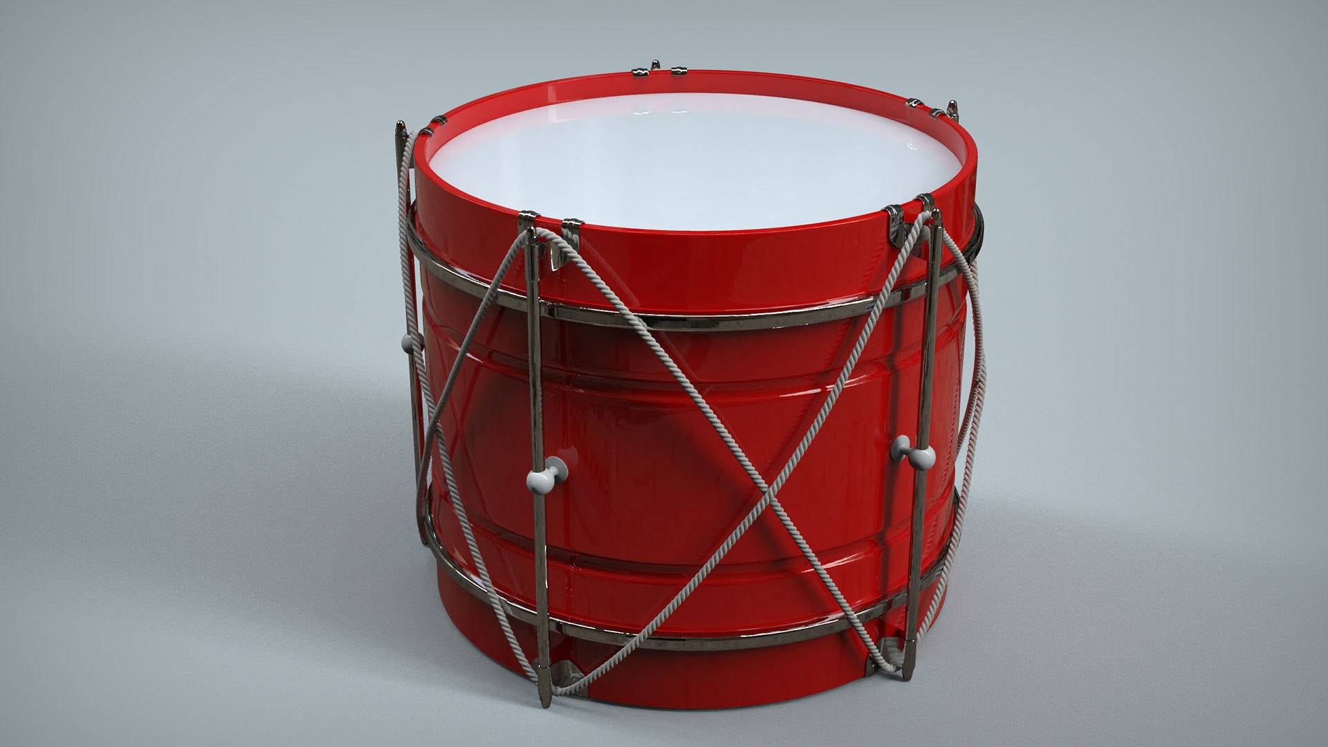 Single Drum 3D model - TurboSquid 2118431