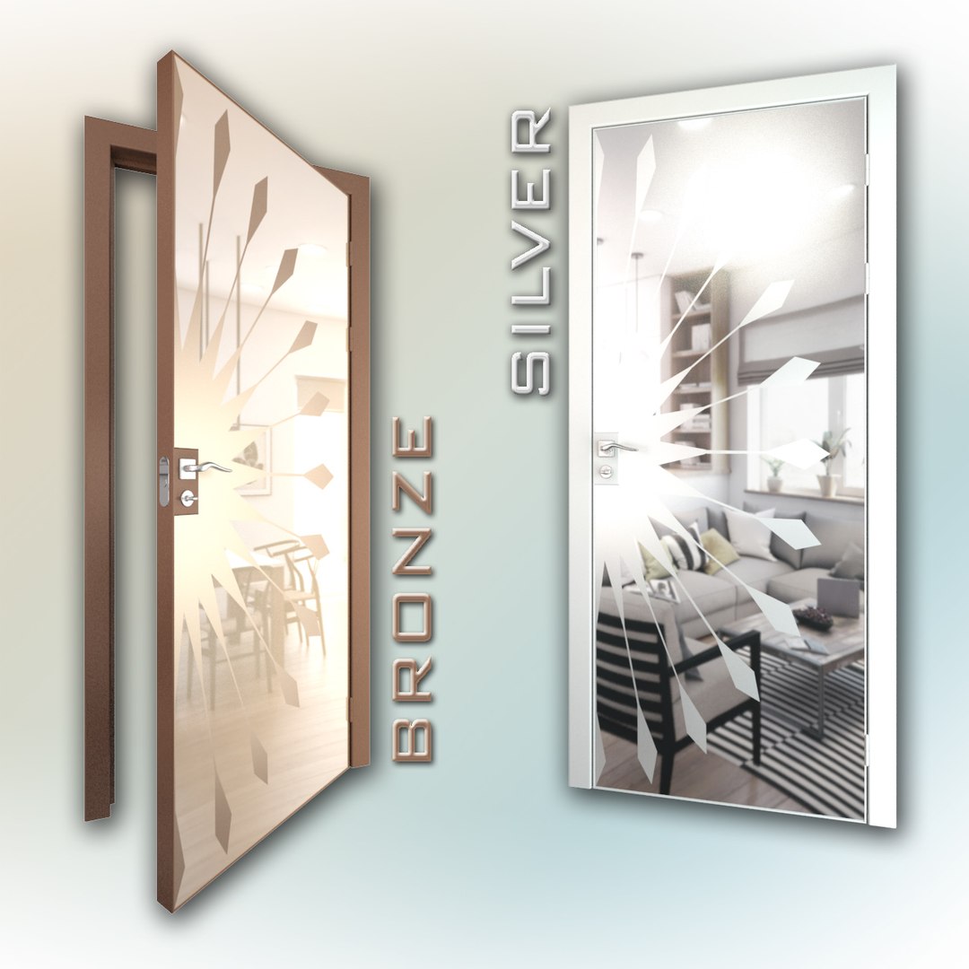 3d Mirrored Door Animation