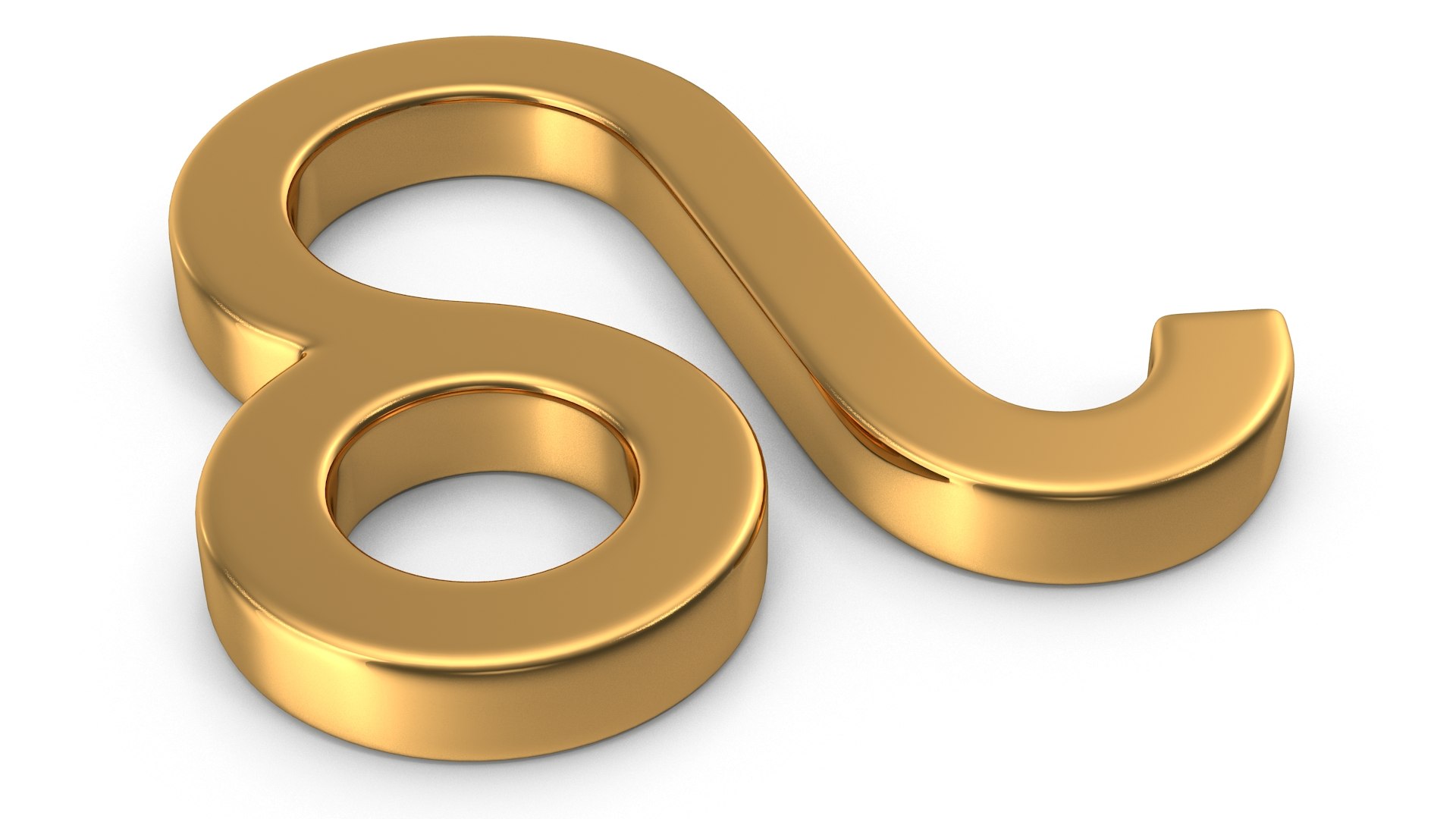 3D model Zodiac Sign Leo - TurboSquid 1854856