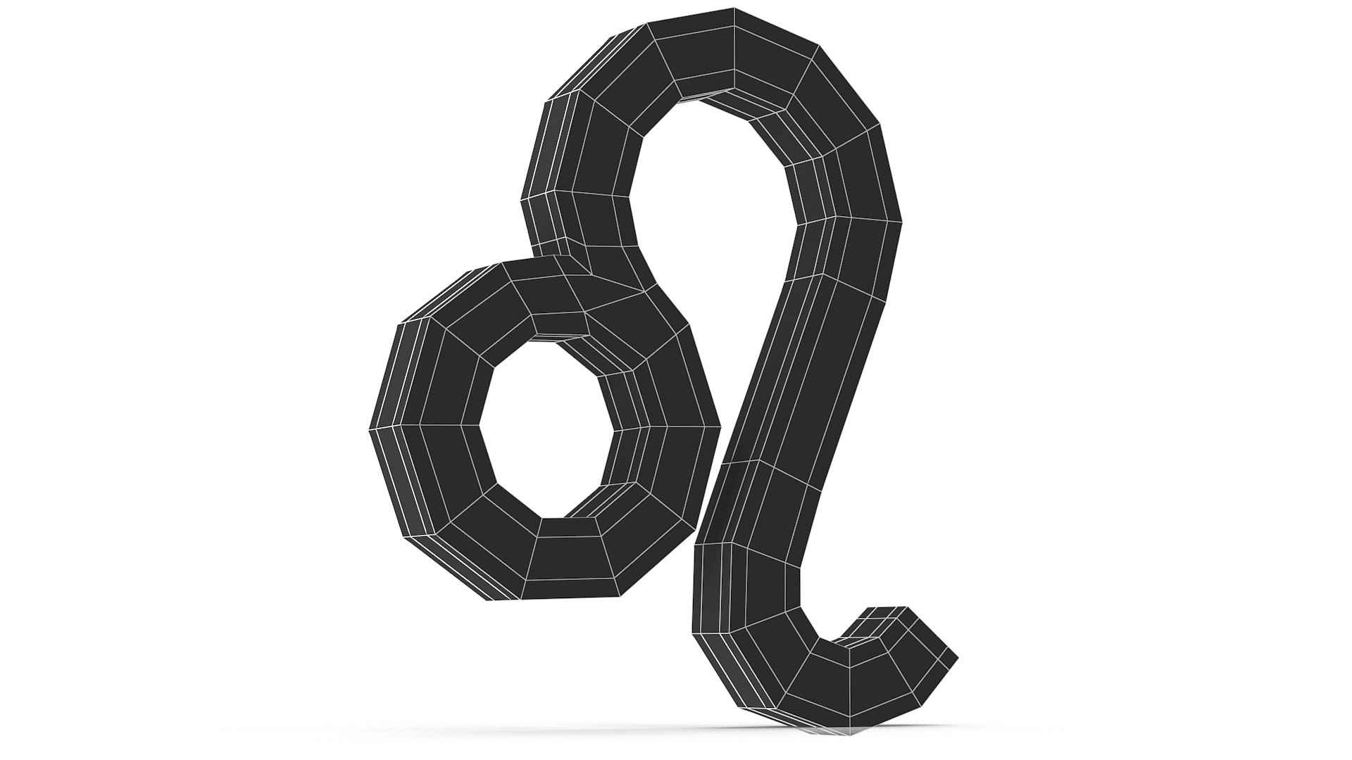 3D model Zodiac Sign Leo - TurboSquid 1854856