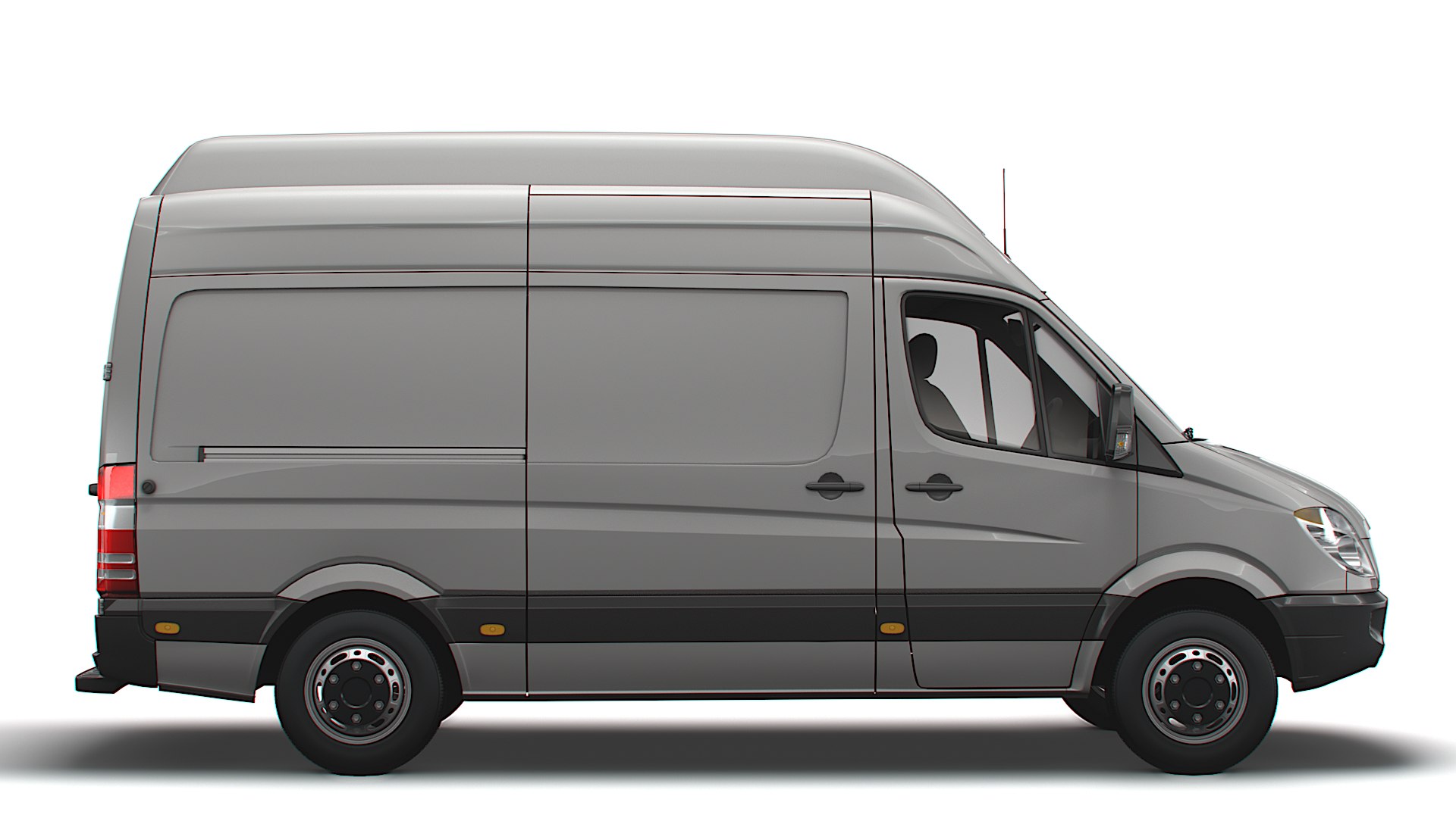 Freightliner Sprinter Van L2 H3 2009 3D - TurboSquid 2041384