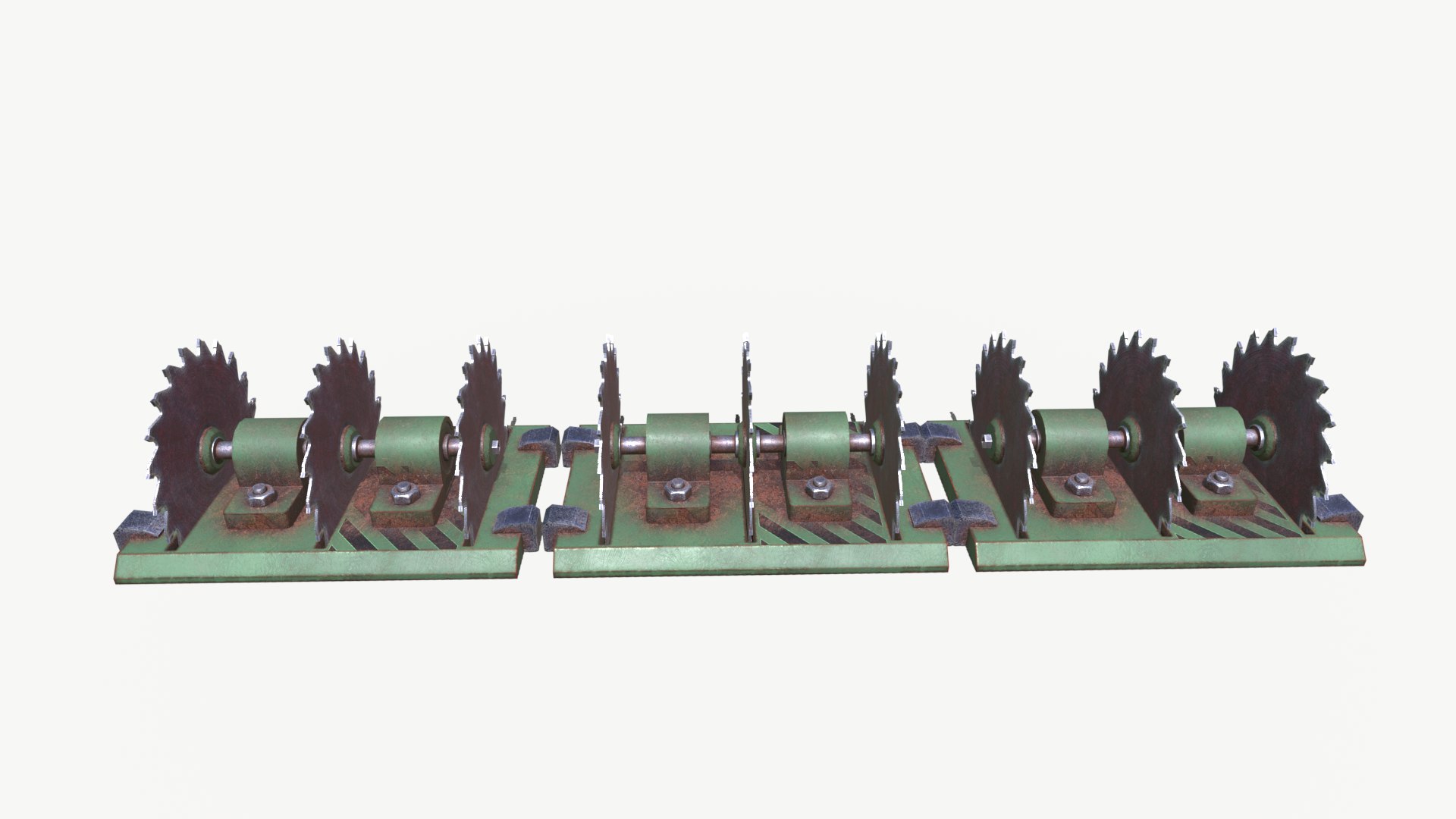 3D Model Saw Blade Trap - TurboSquid 2337863