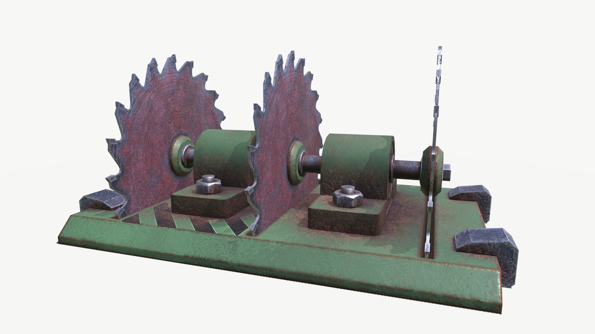 3D Model Saw Blade Trap - TurboSquid 2337863