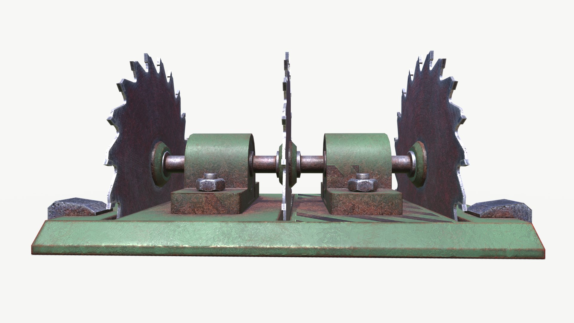 3D Model Saw Blade Trap - TurboSquid 2337863