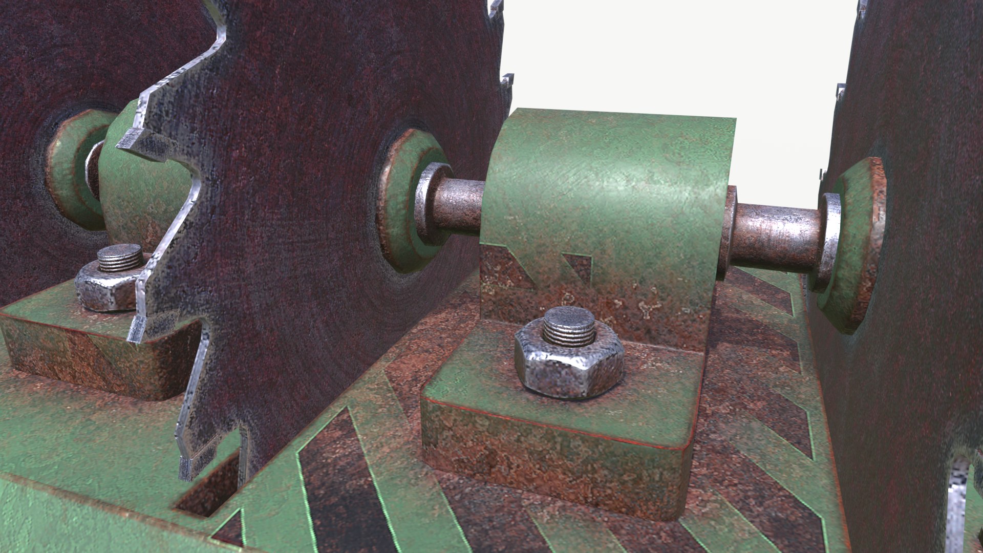 3D Model Saw Blade Trap - TurboSquid 2337863