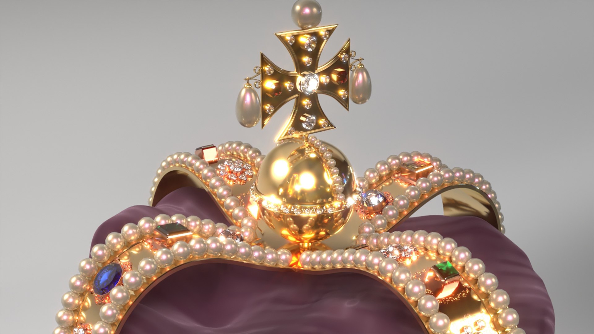 3D Model Saint Edwards Crown - TurboSquid 2209792