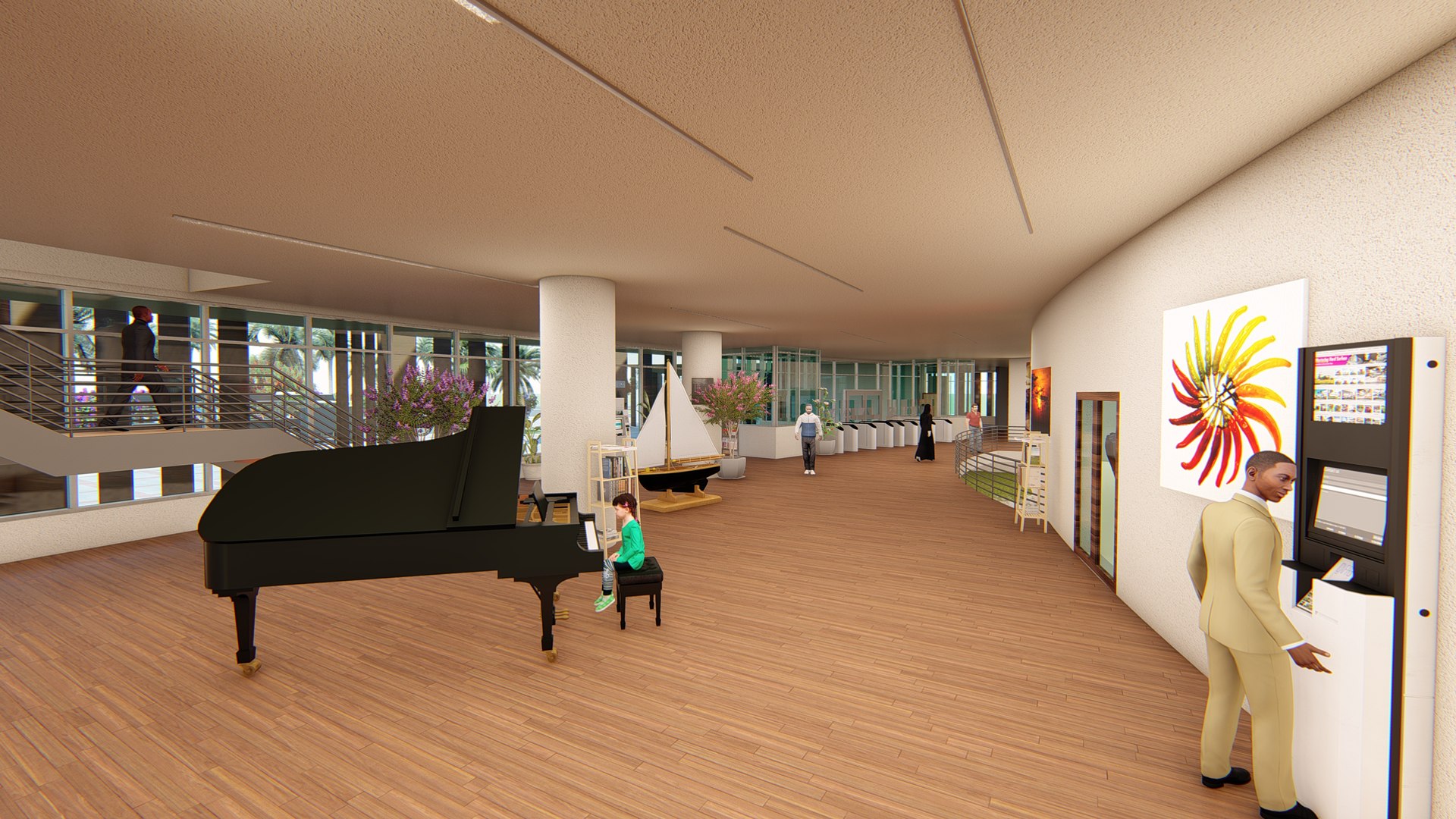 3D School Revit Model - TurboSquid 1470078