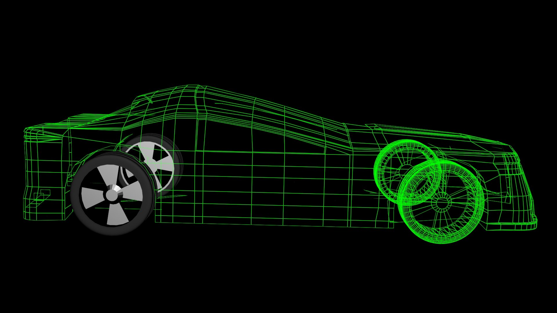 Free X Mode Car Designed