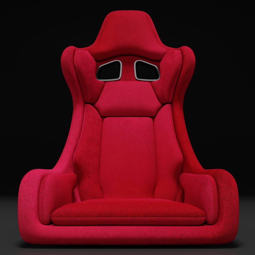 3D Model Racing Car Seat - TurboSquid 2094995
