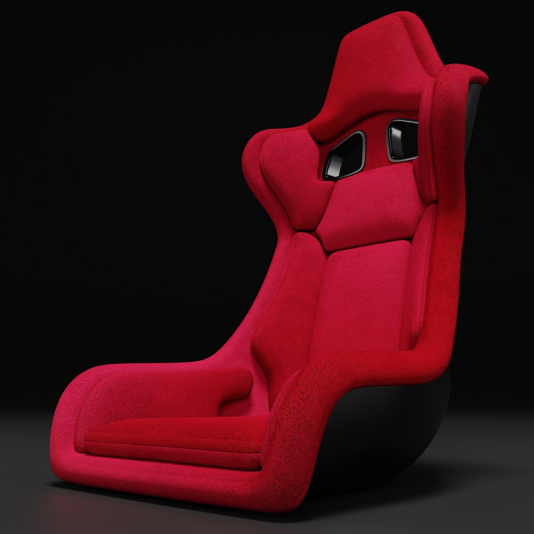 3D Model Racing Car Seat - TurboSquid 2094995