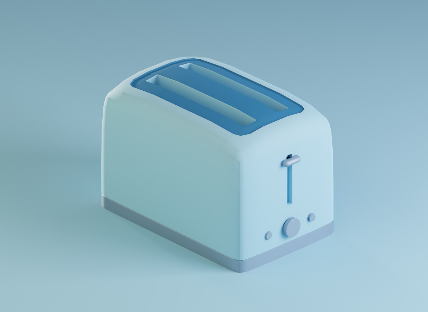 Cartoon Toaster 3D Model - TurboSquid 1733776