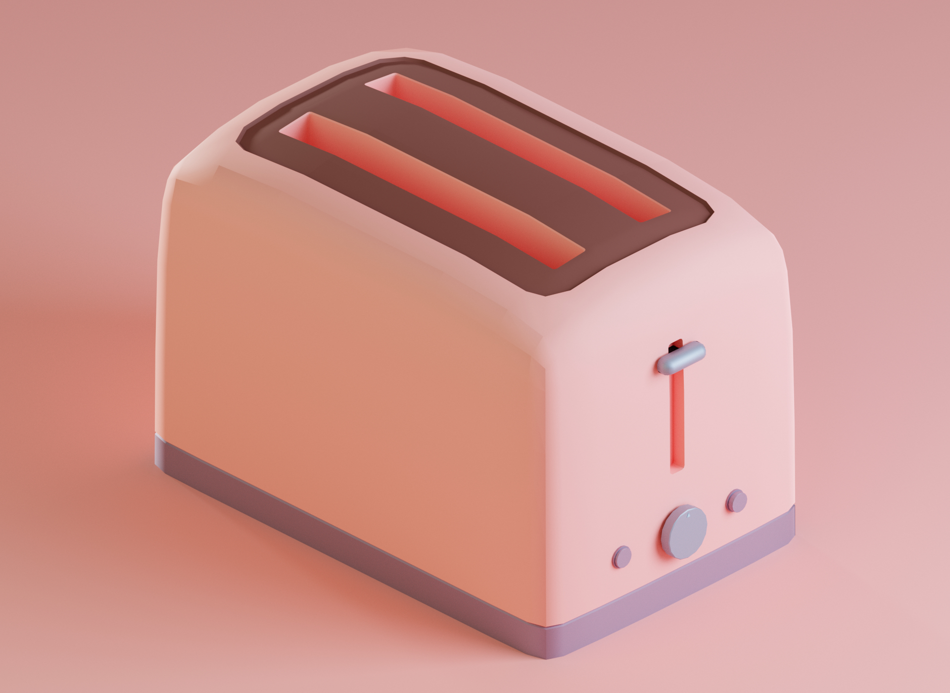 Cartoon Toaster 3D model - TurboSquid 1733776