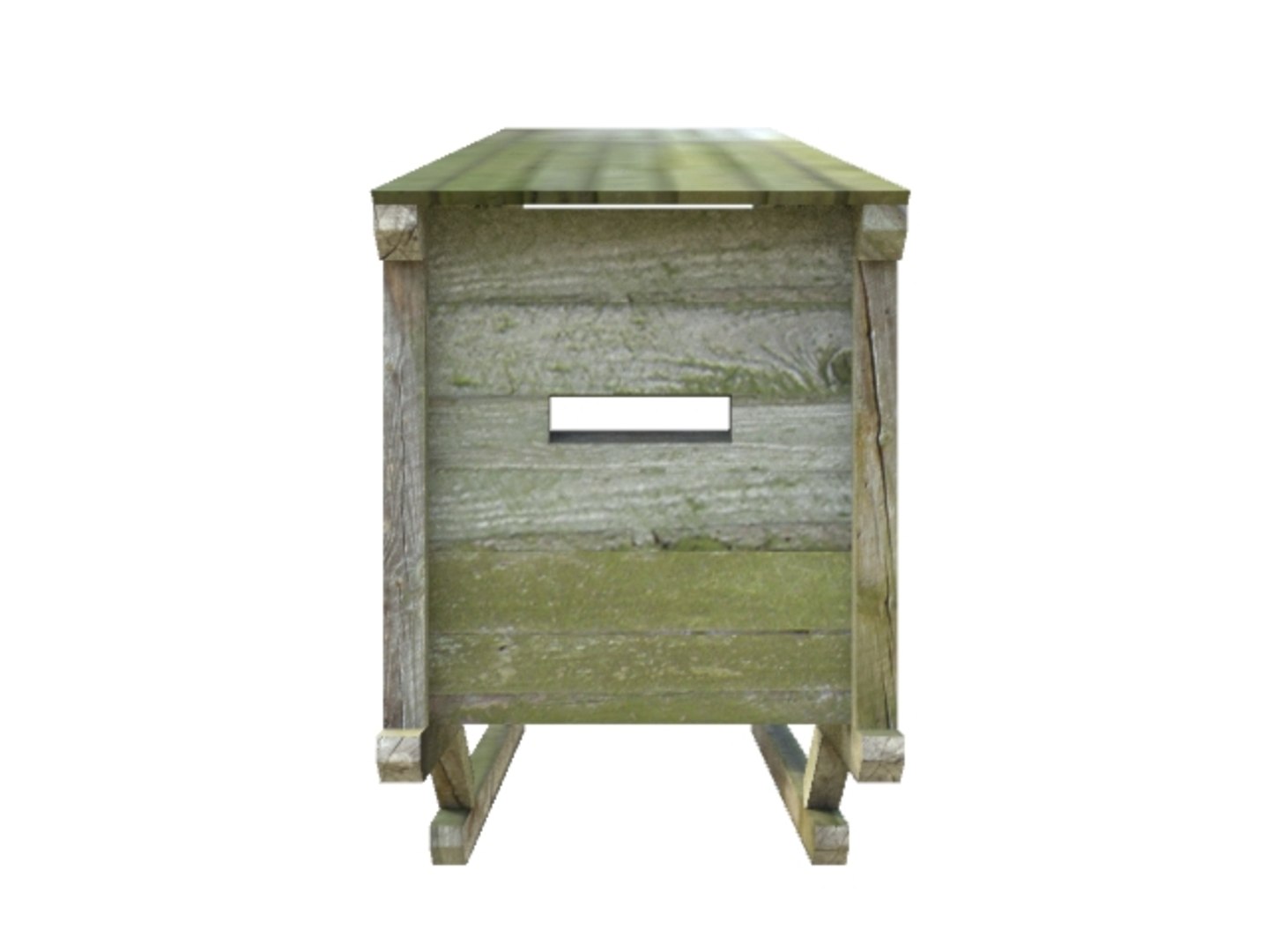 Castle Hoarding Section 3d 3ds