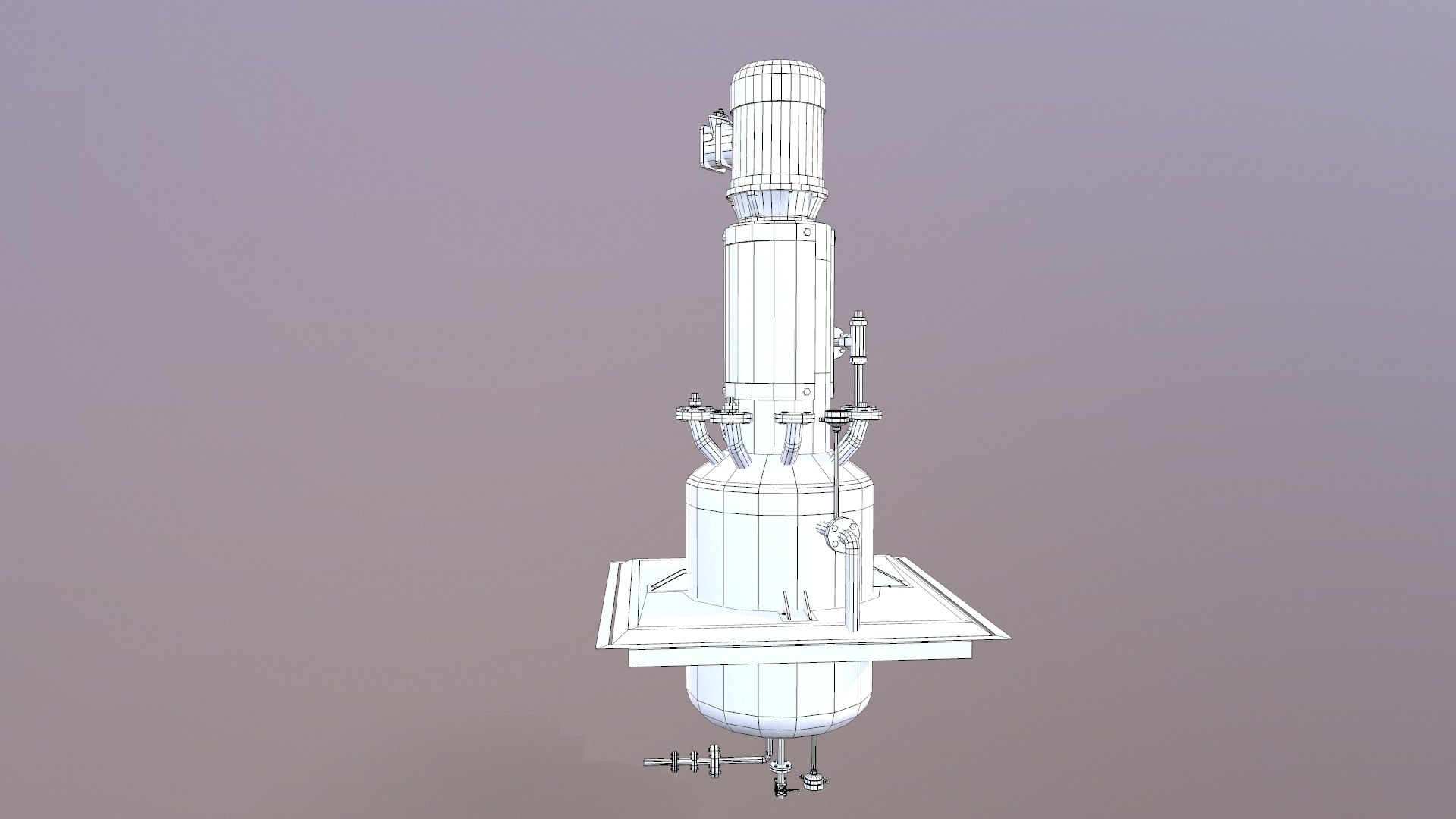 3D Vessel Tank Model - TurboSquid 2290588