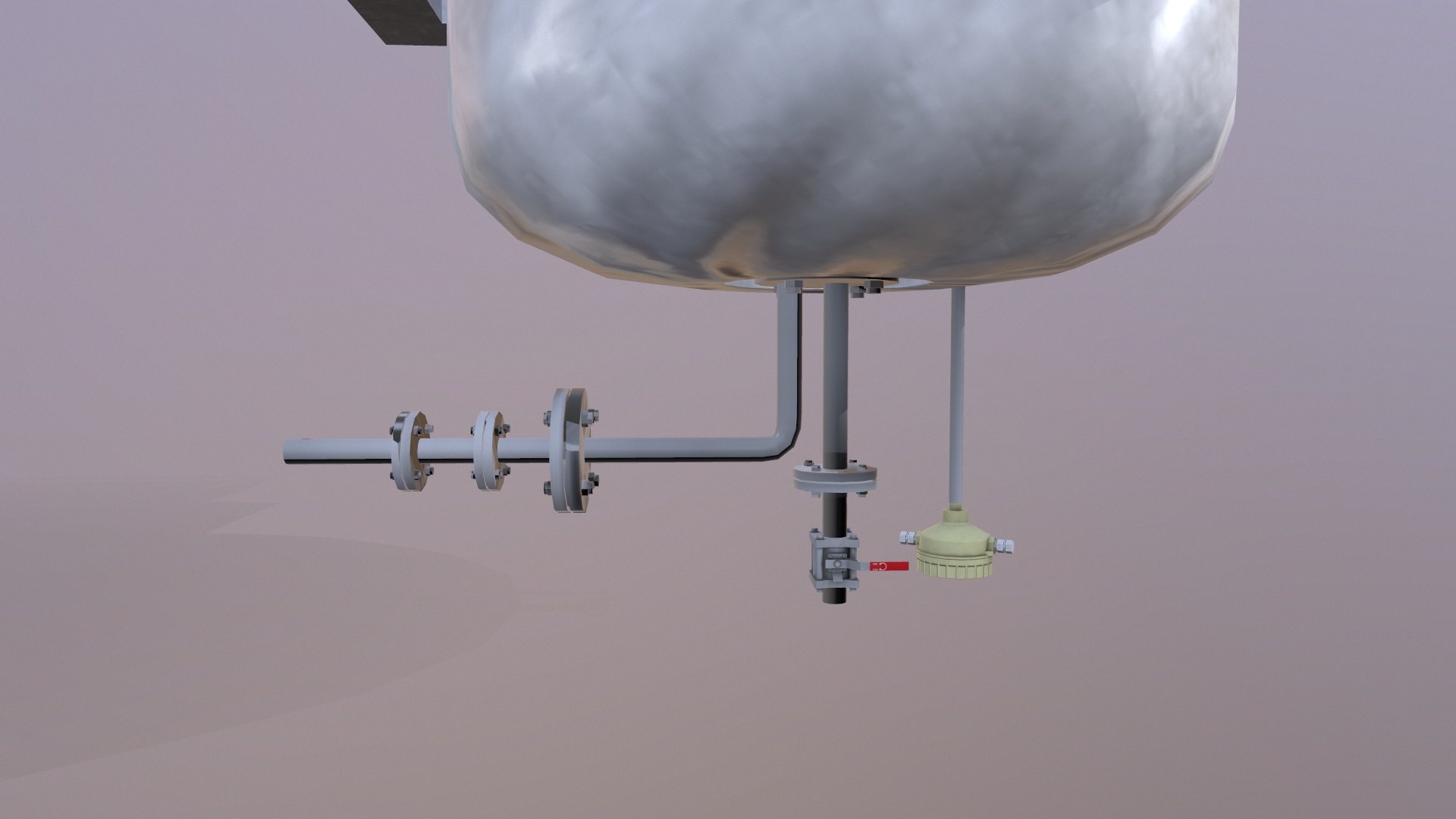 3D Vessel Tank Model - TurboSquid 2290588