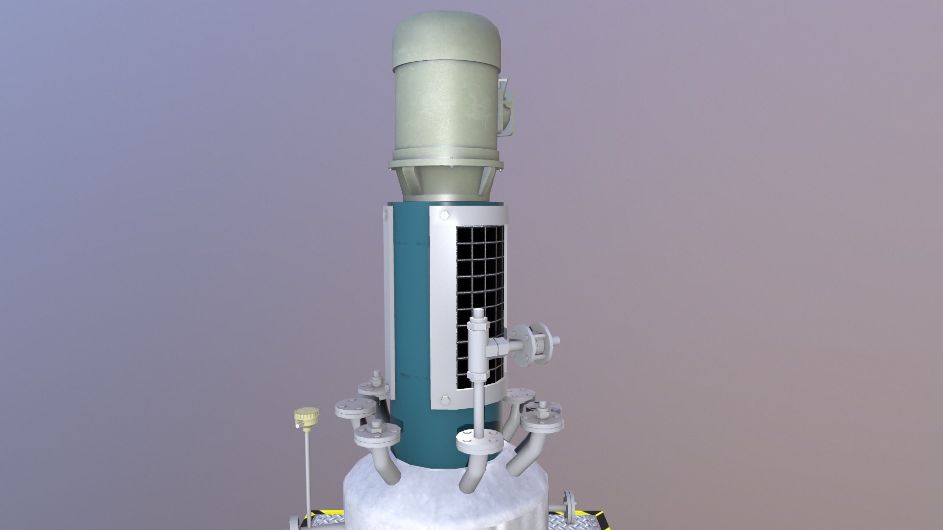 3D Vessel Tank Model - TurboSquid 2290588