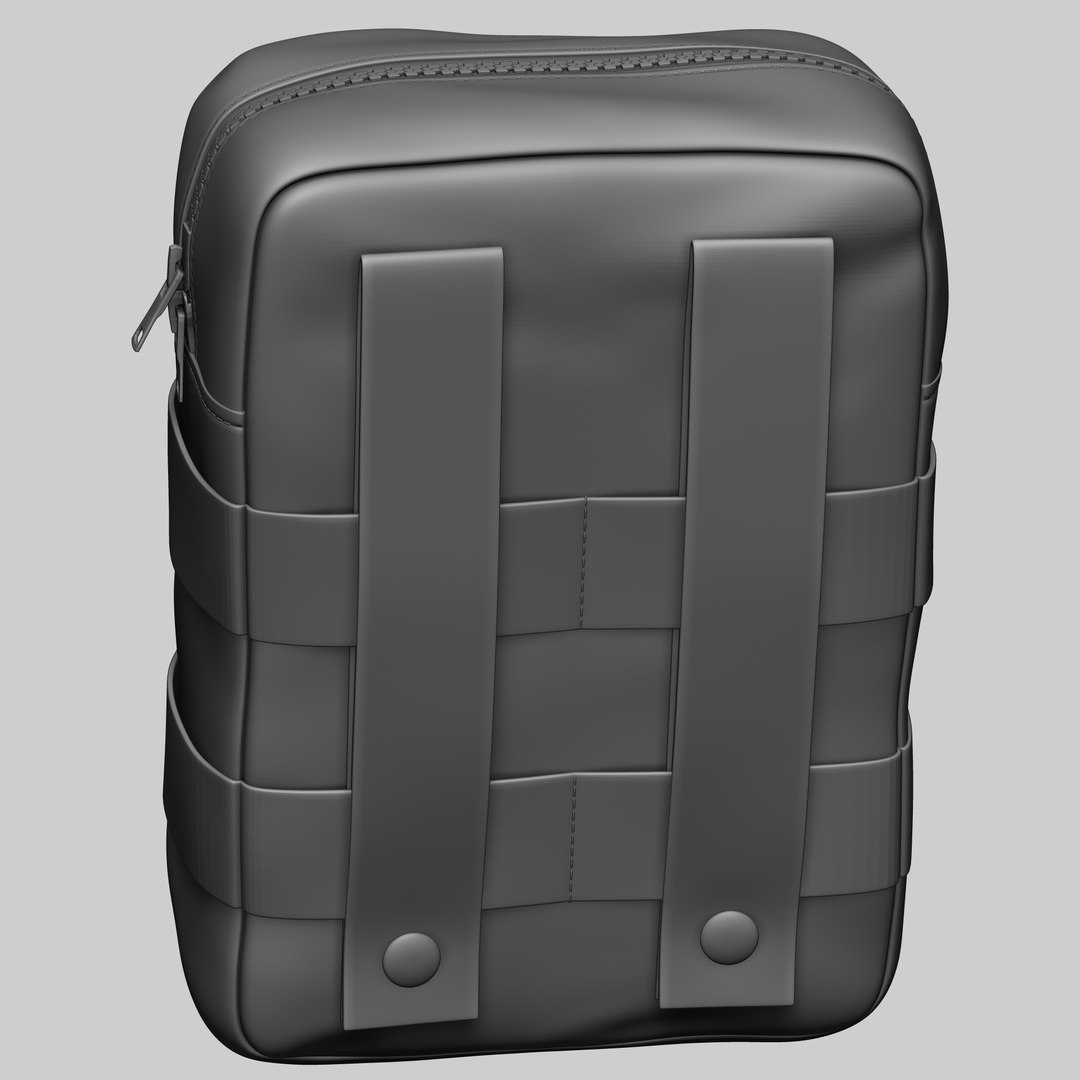 Utility Pouch 3D - TurboSquid 1311670