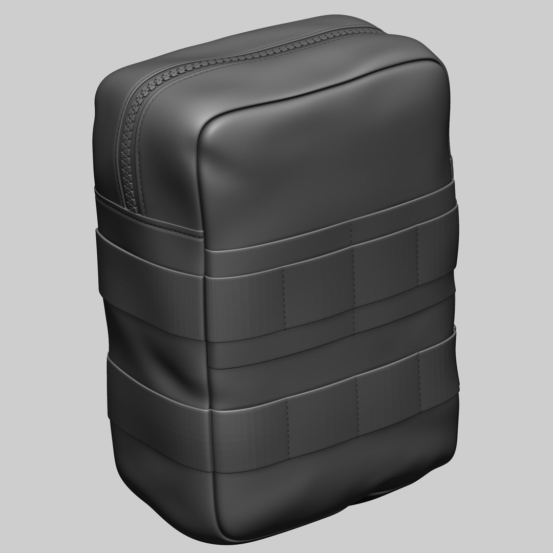Utility Pouch 3D - TurboSquid 1311670