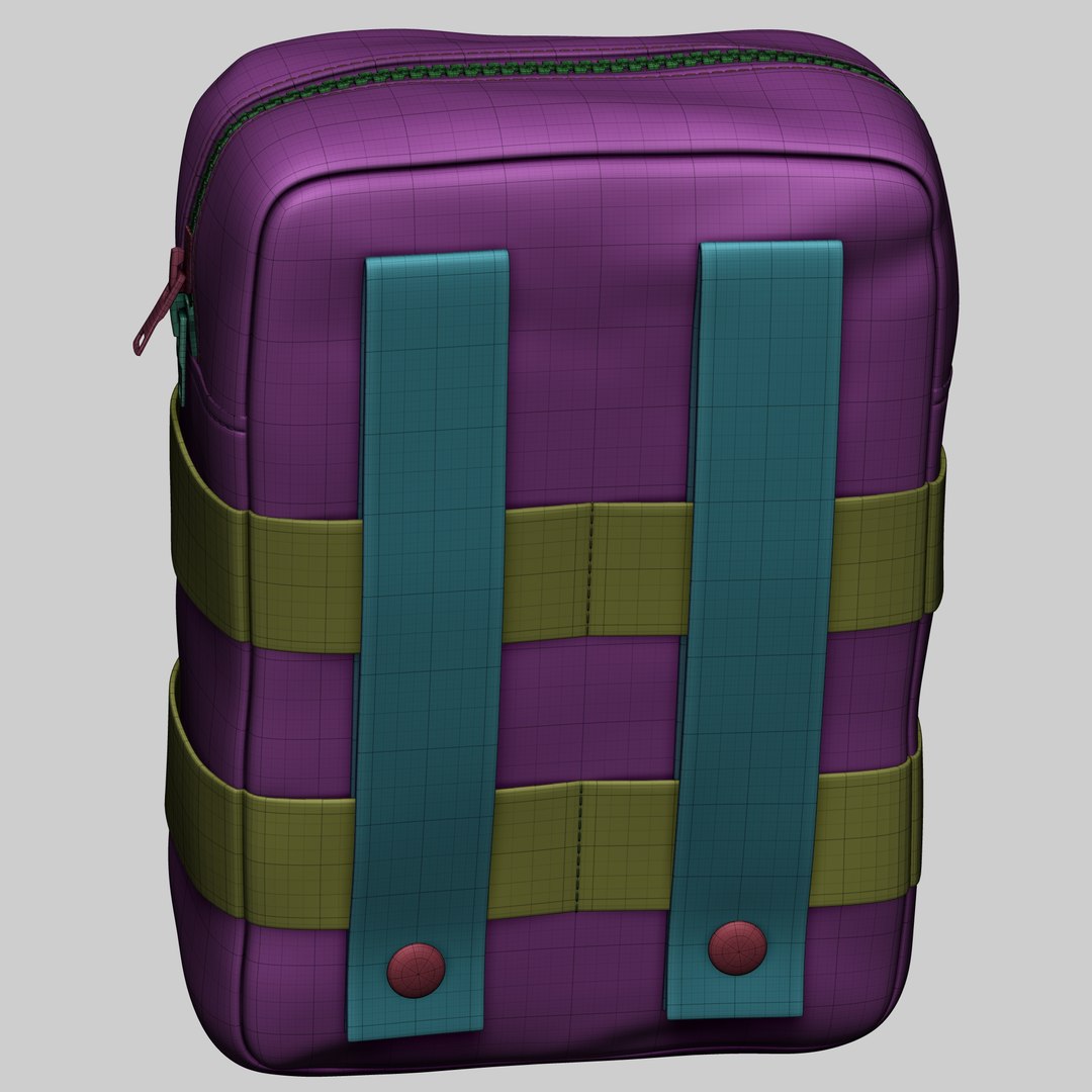 Utility Pouch 3D - TurboSquid 1311670